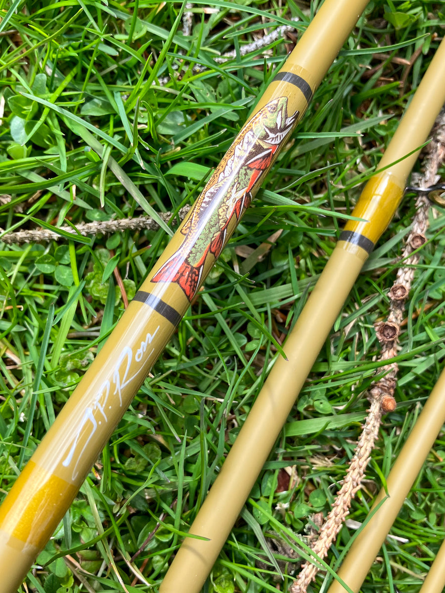 Toad 7'6" 4 weight 4 piece with Rattan Grip and Ross Reel – JP Ross Fly ...