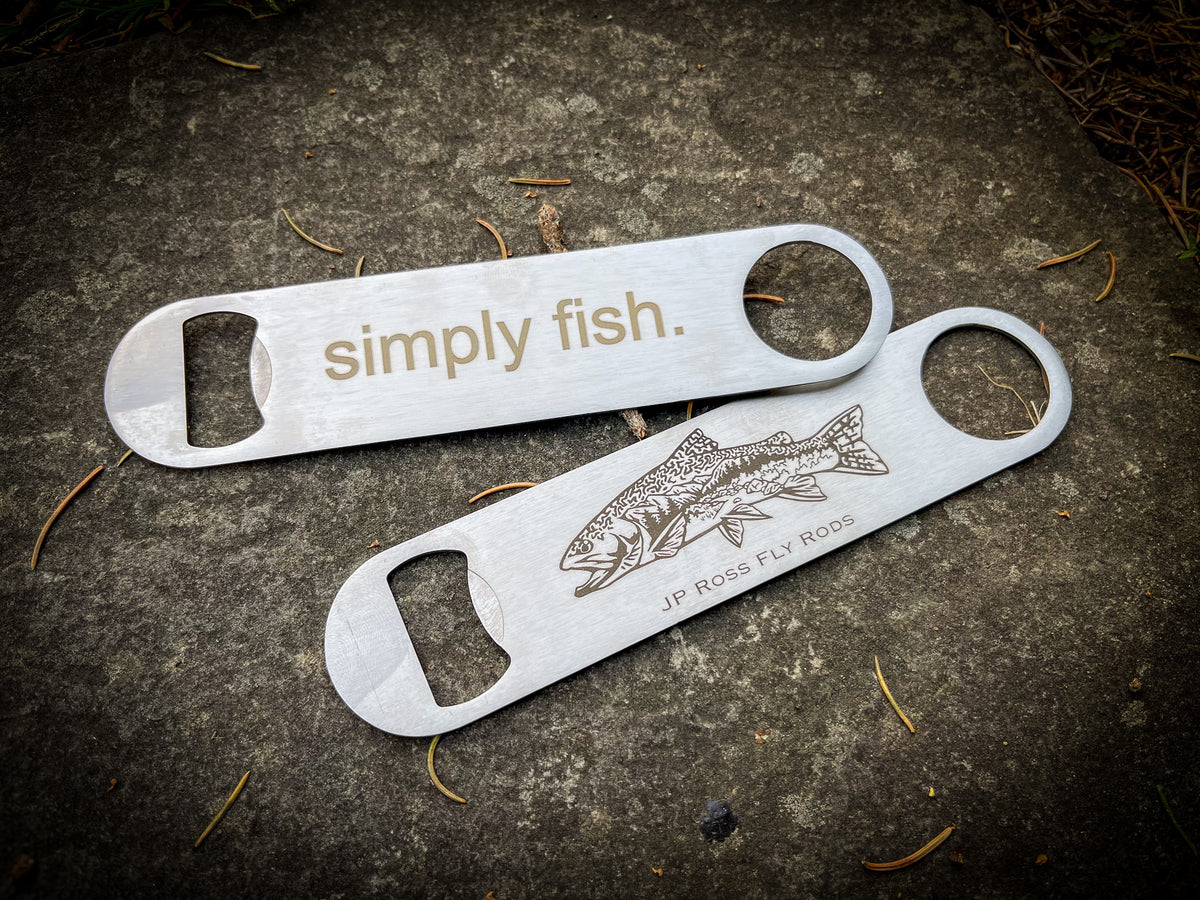 Stainless Rock Hopper Bottle Opener – JP Ross Fly Rods & Co. Outdoors