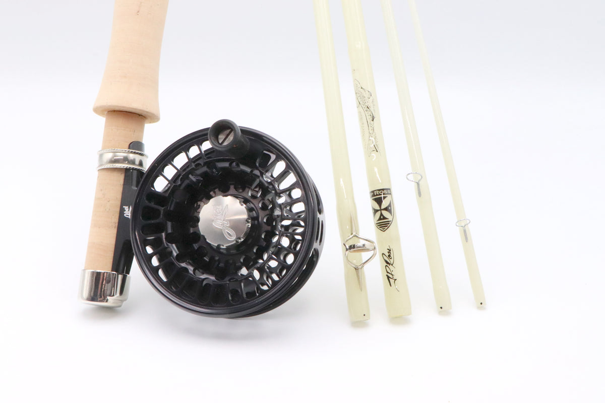 Muir Mist Garrison 7 foot 3 weight 5 pc E-Glass Pack fly rod – JP Ross ...